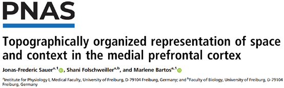 1月、2月空间认知领域在PNAS/JNS期刊的进展精选 - 脑医汇