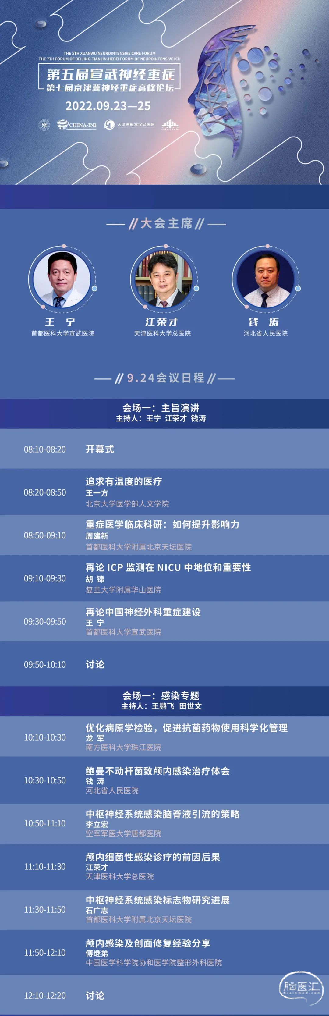 【day2 今日0830直播】第五届宣武神经重症暨第七届京津冀神经重症高峰论坛 脑医汇