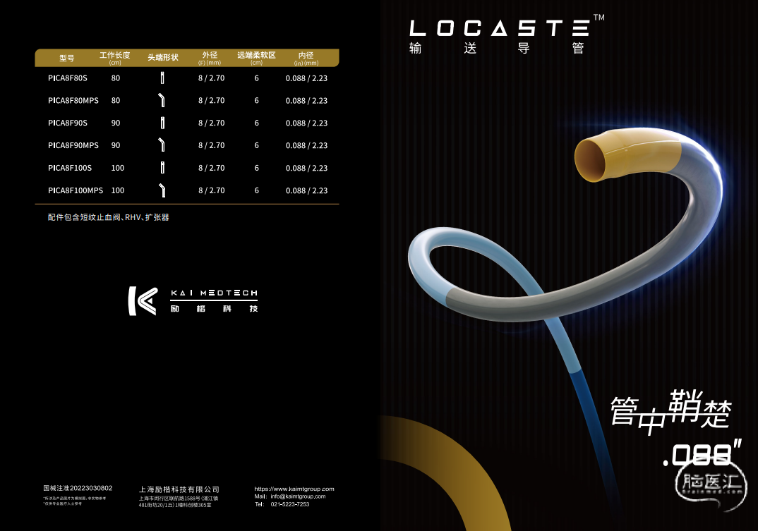 【有励可说】Locaste 088励楷长鞘在长节段颈内动脉闭塞再通中的应用一例 - 脑医汇 - 神外资讯 - 神介资讯